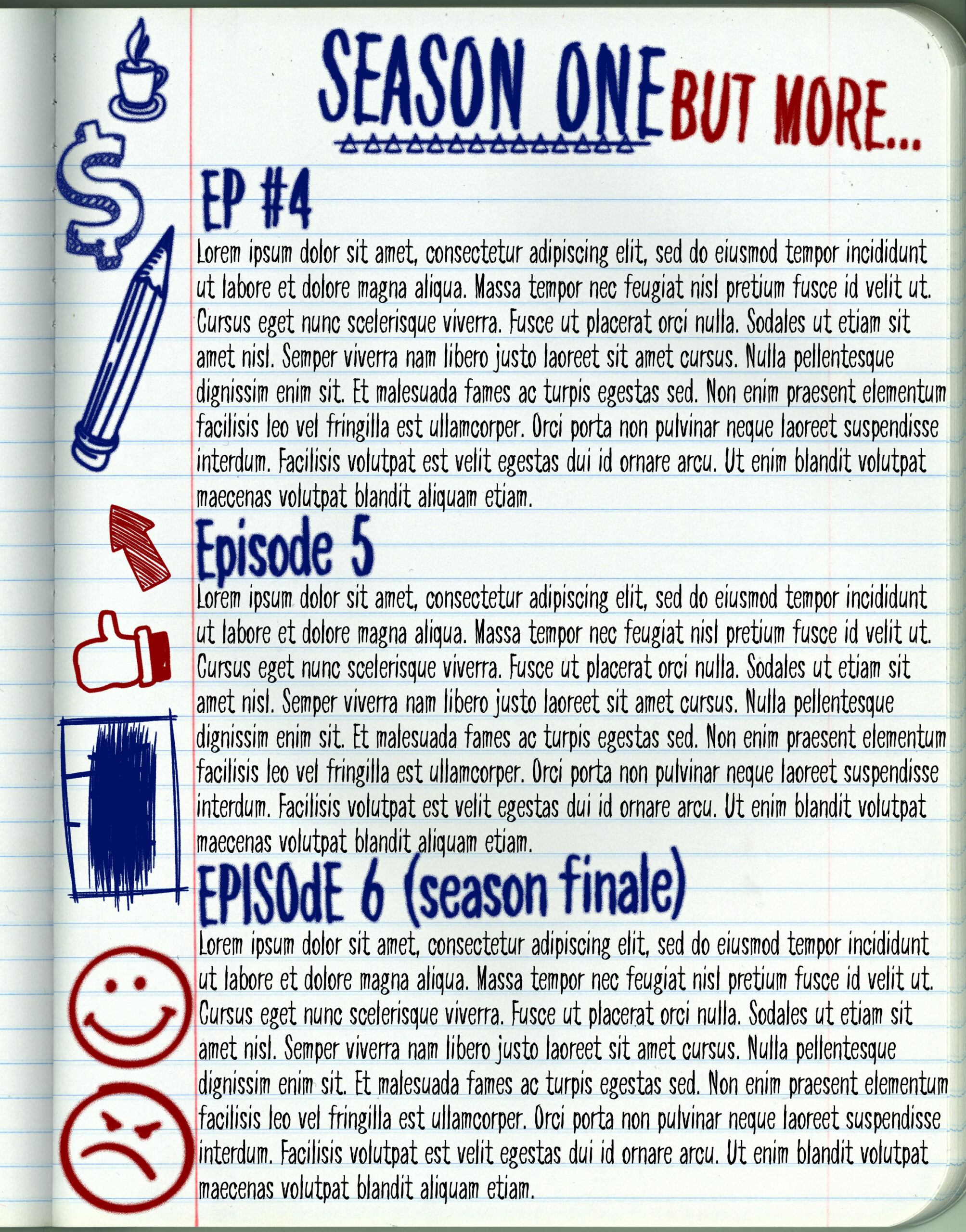 TV Show Bible Example: Reflect Your Project — Vicious & Co