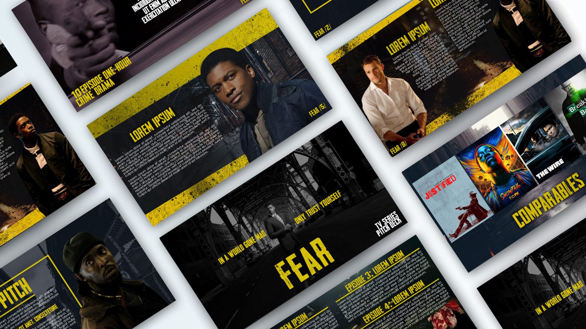 The Perfect TV and Film Pitch Deck Examples — Vicious & Co