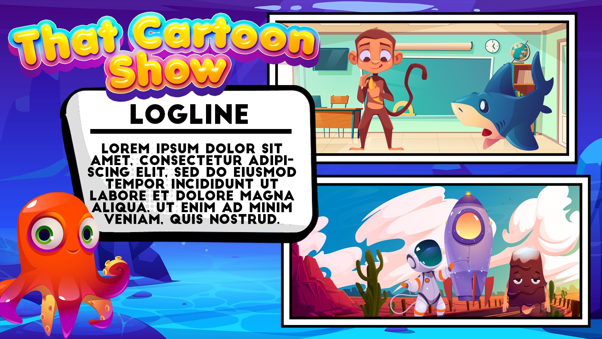 THAT CARTOON SHOW - ANIMATION PITCH DECK — Vicious & Co