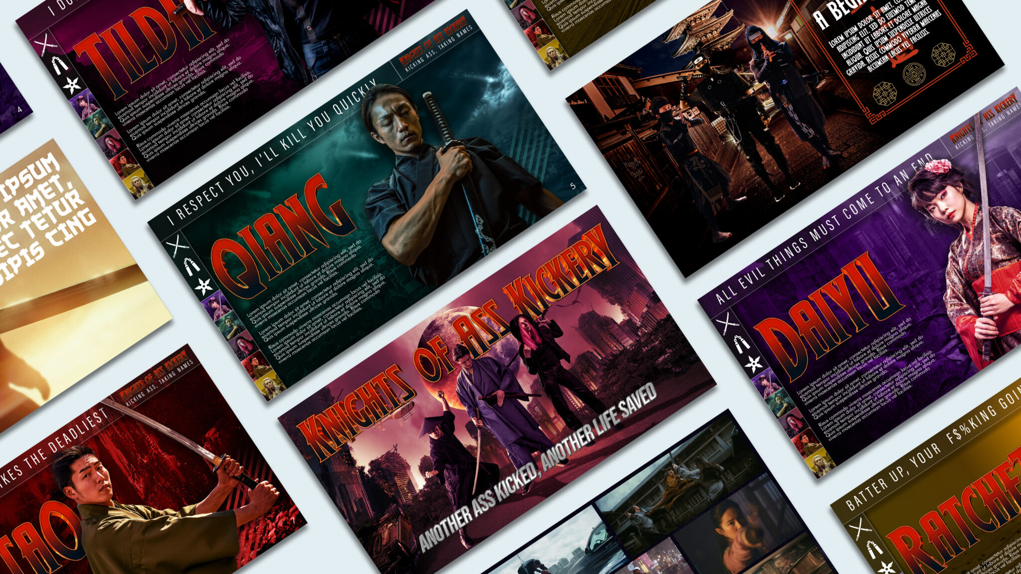 The Perfect TV and Film Pitch Deck Examples — Vicious & Co