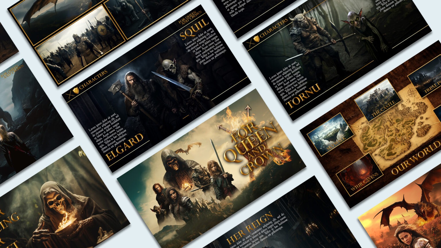 The Perfect TV and Film Pitch Deck Examples — Vicious & Co