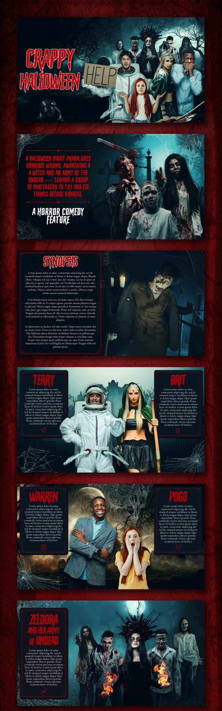 CRAPPY HALLOWEEN - MOVIE PITCH DECK — Vicious & Co